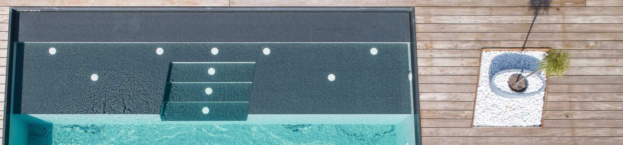 Pooleinstieg - Einstiegstreppen & Strandeingang | Happy-pool