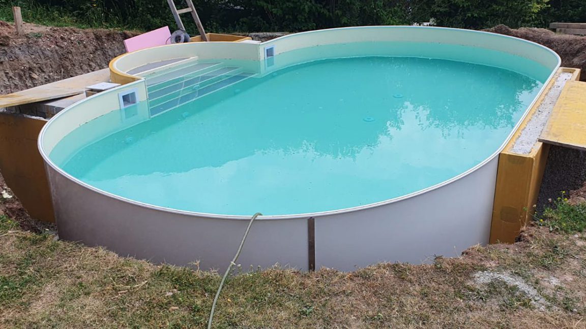 Pool-Unterbau: Stabile Basis für Ihren Pool | Happy Pool